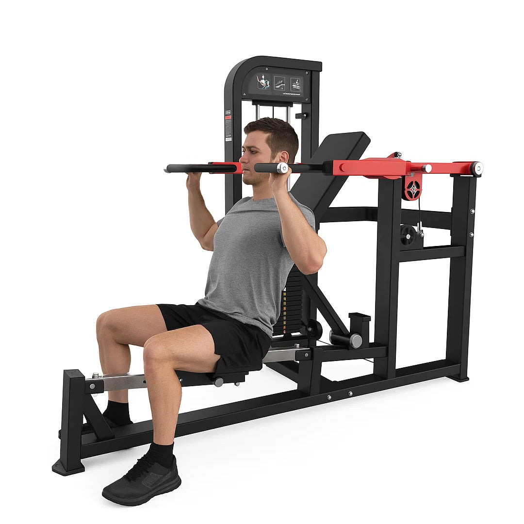 OLI JOY Commercial Pin-Loaded Chest & Shoulder Multi Press