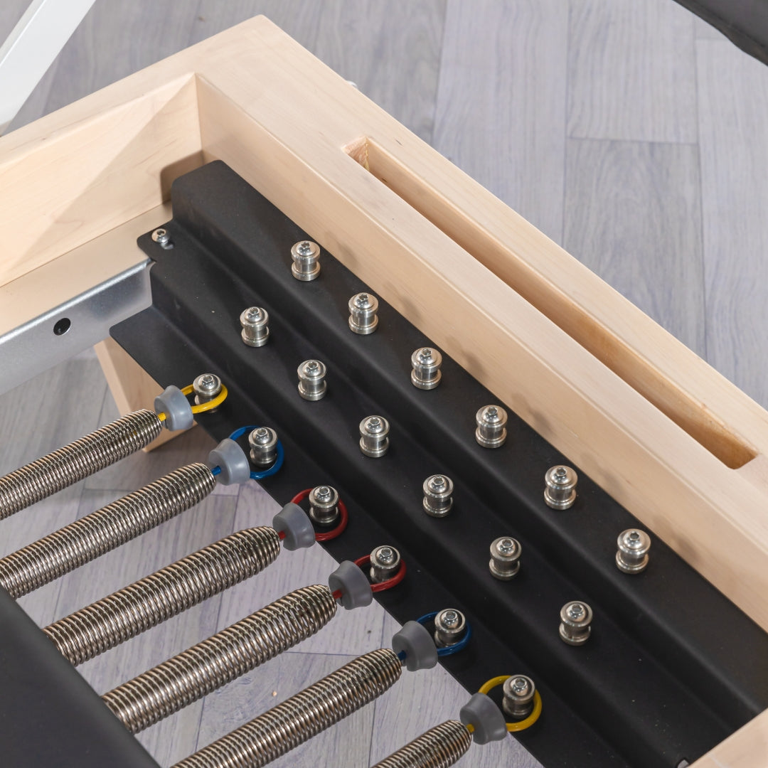 Oli Joy Oak Wood Core Pilates Reformer — Solid Wood Frame Reformer ...