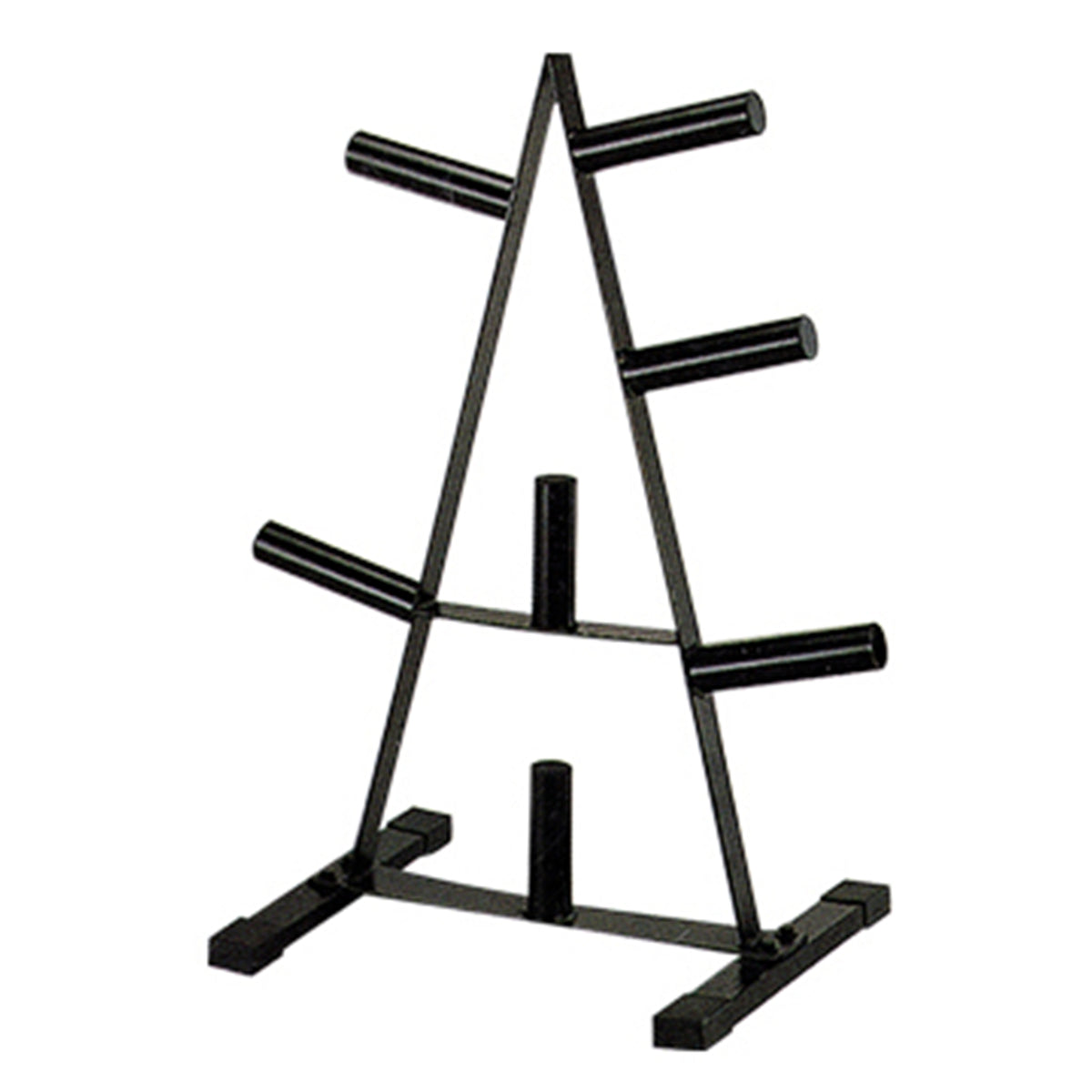 Olympic Weight Plates Storage Tower – Black – Oli Joy Fitness