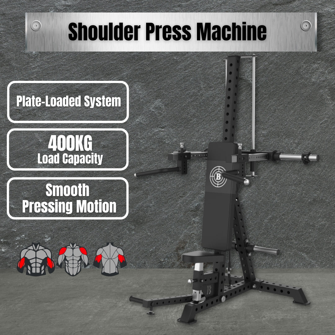 Commercial Shoulder & Overhead Press Machine | Olijoy Sports – Oli Joy ...