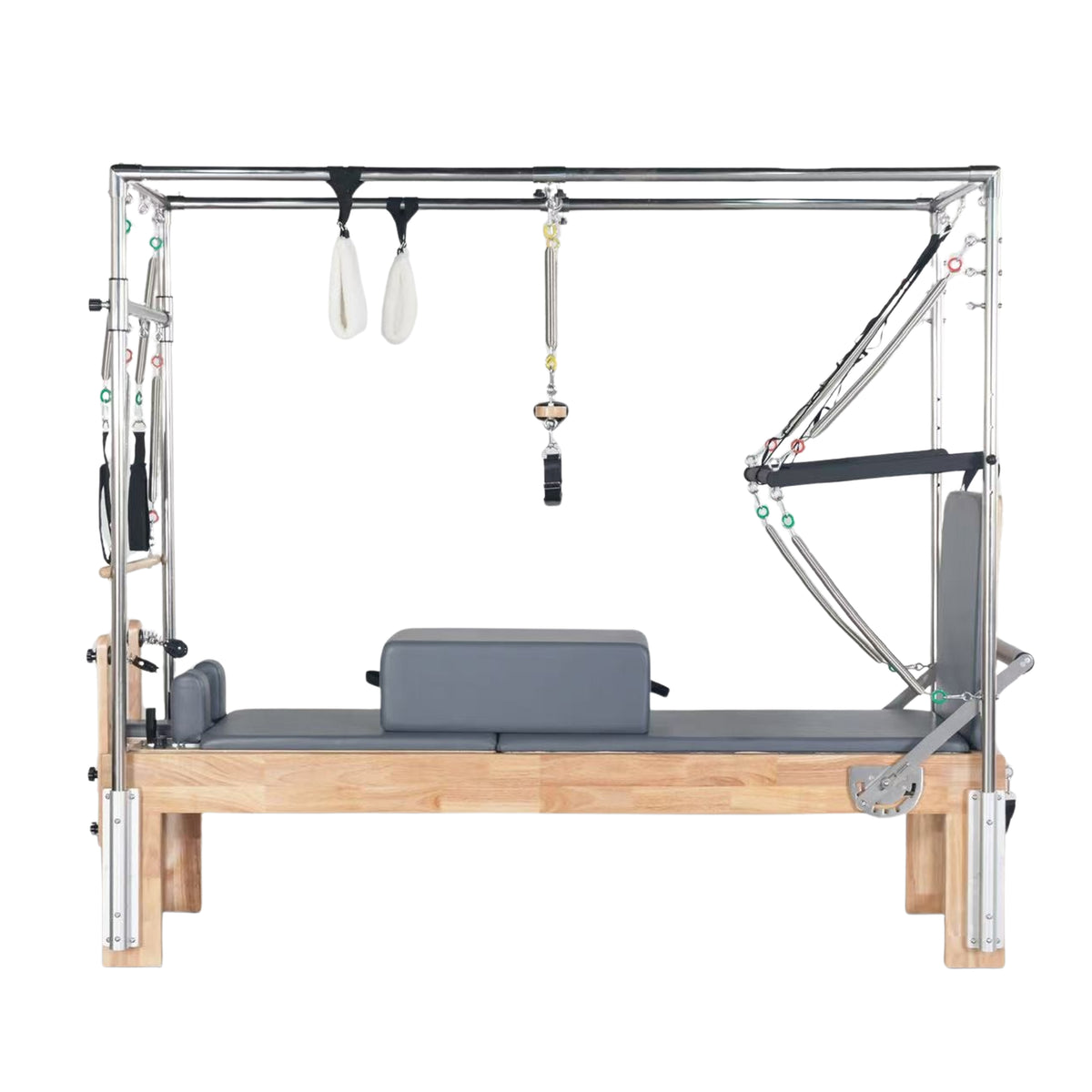 Oak Trapeze Pilates Reformer Machine | Oli Joy Sports – Oli Joy Fitness
