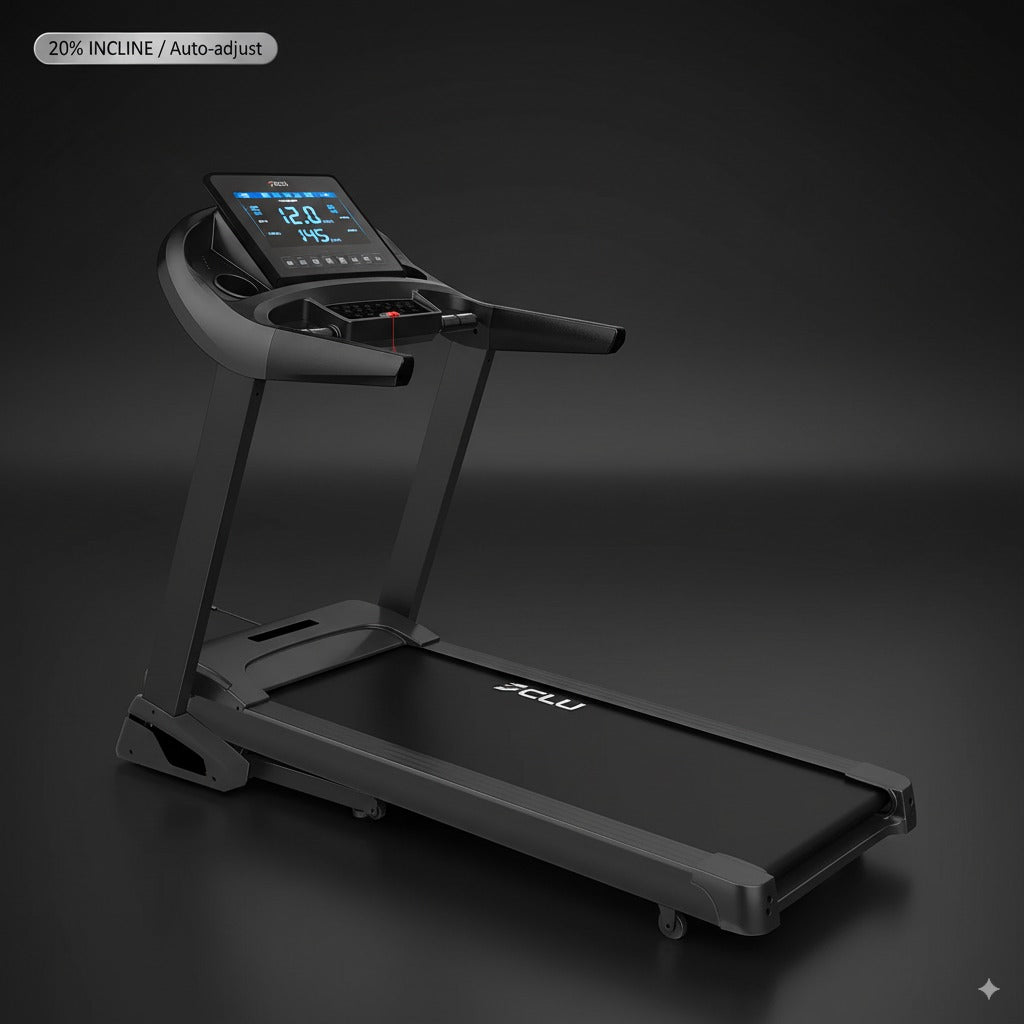 Preorder Oli Joy 18 Degree Auto-Incline Foldable Treadmill