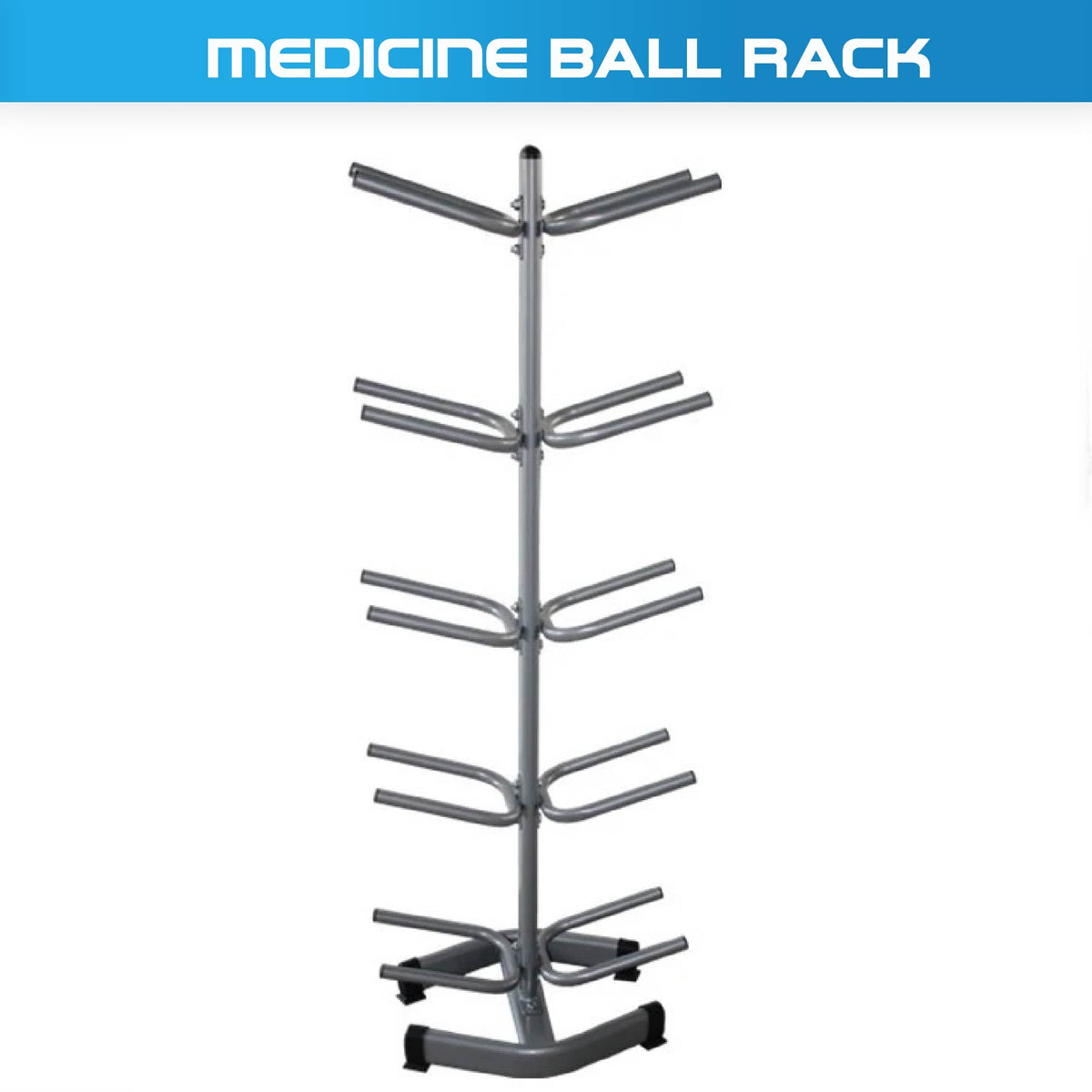 10pcs Medicine Ball Storage Rack | Oli Joy Sports