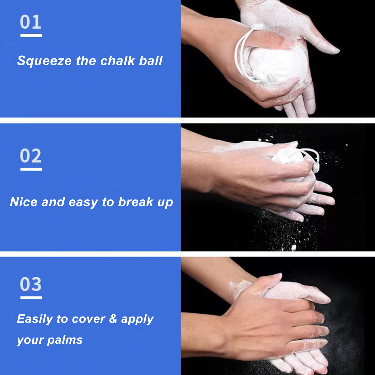 Refillable Chalk Ball | Enhance Grip for Workouts & Climbing – Oli Joy ...