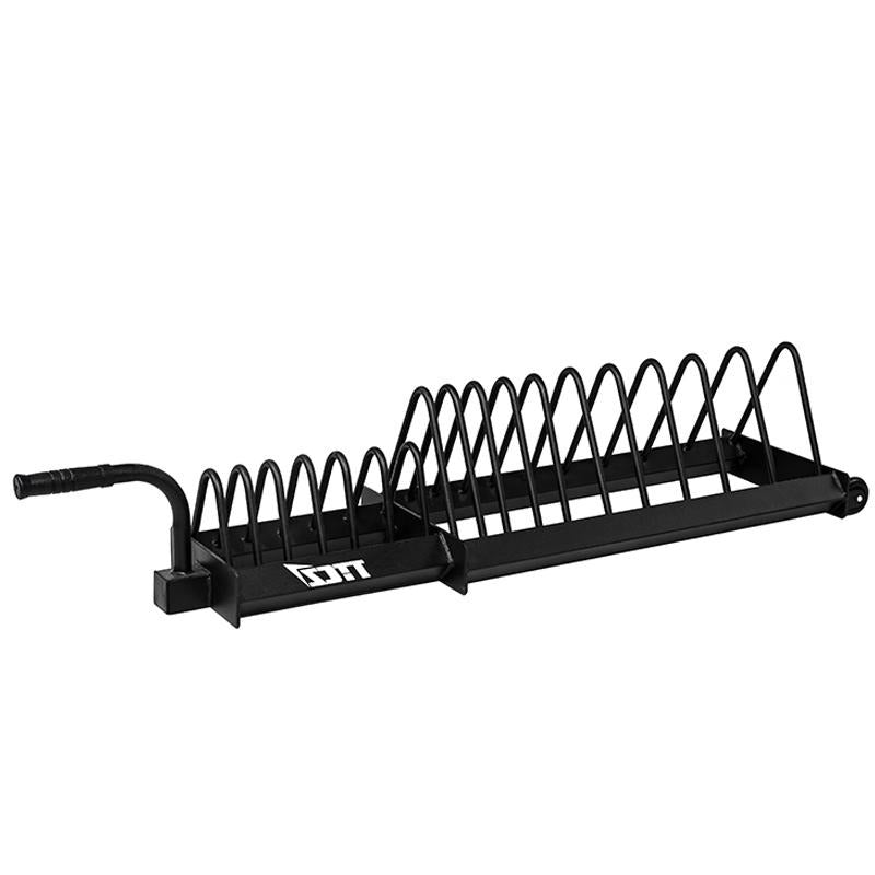 Bumper Plates Storage Trolley Rack - Shop Now